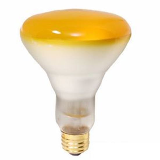 Light Bulbs Incandescents BR30 65W Yellow Medium 65BR30 SP YEL 15ML ...